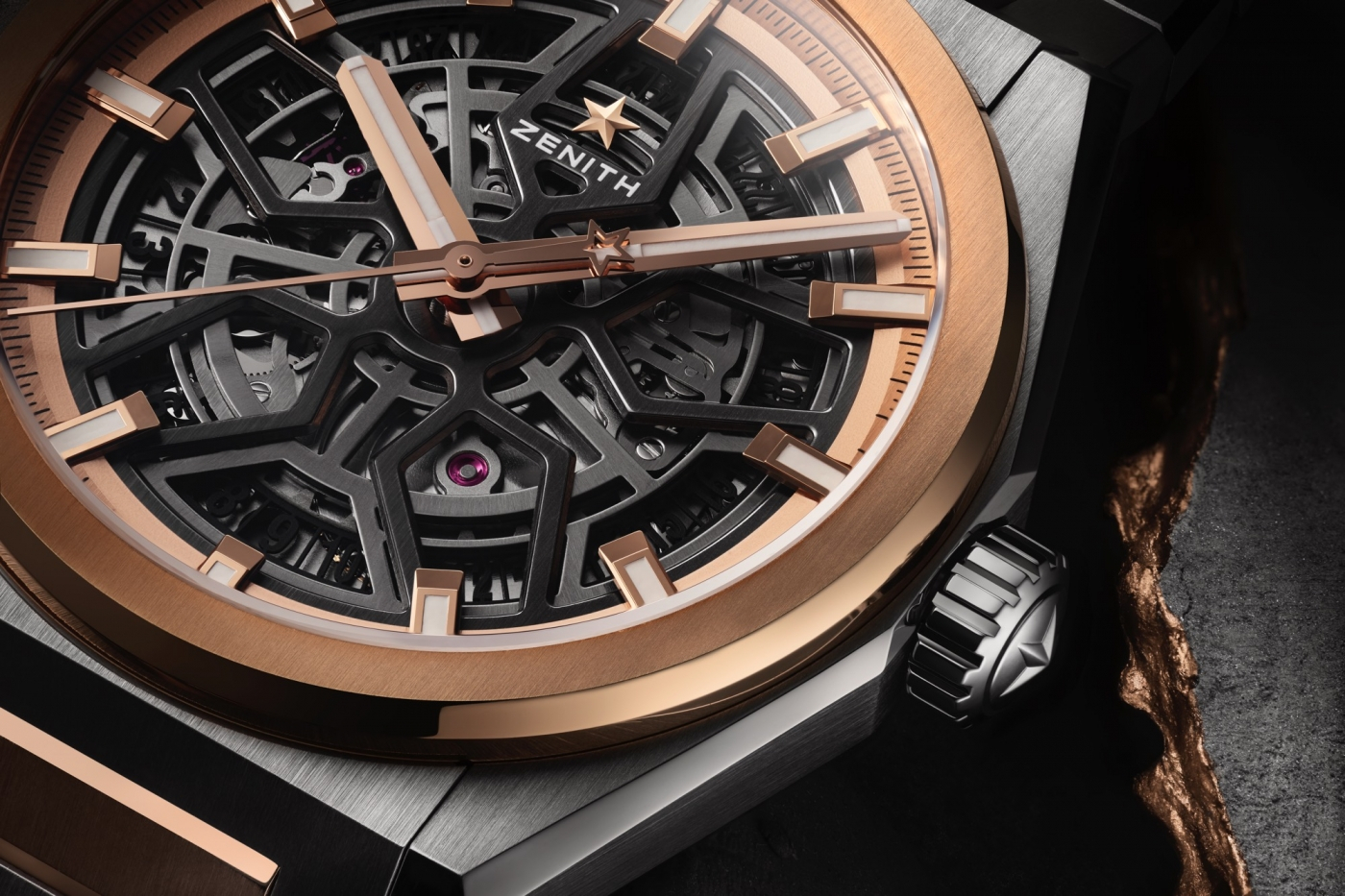 Zenith Defy Classic Two-Tone Titanium and Gold