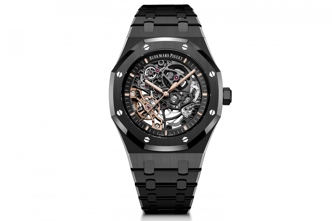Royal Oak Double Balance Wheel Openworked Black Ceramic | Professional ...