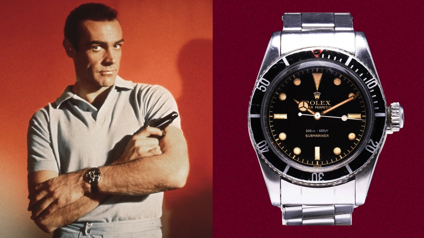 The quintessential Rolex "James Bond Submariner" Ref. 6538 ...