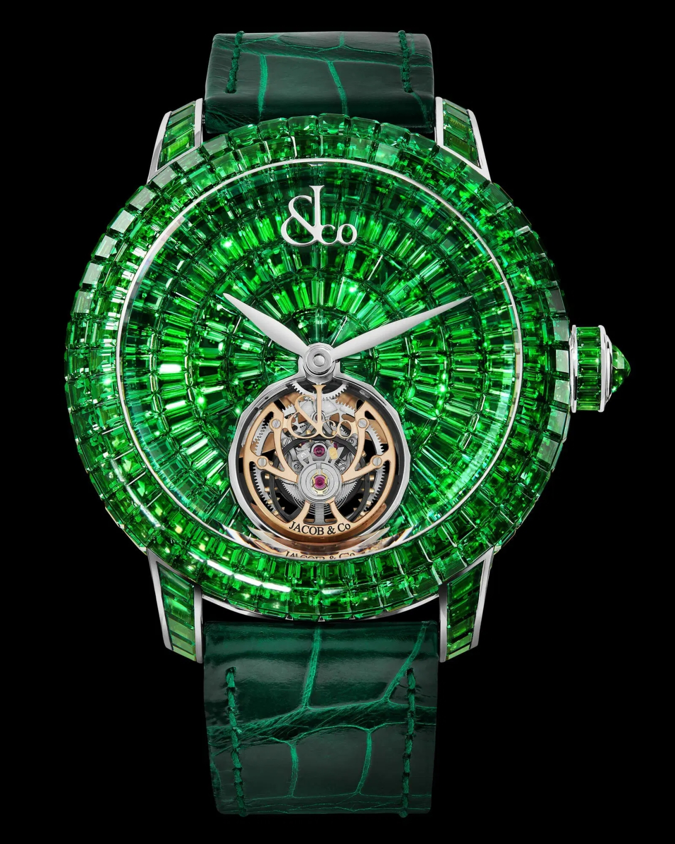 Jacob the Jeweler makes Caviar Flying Tourbillon "Tsavorite" for ...