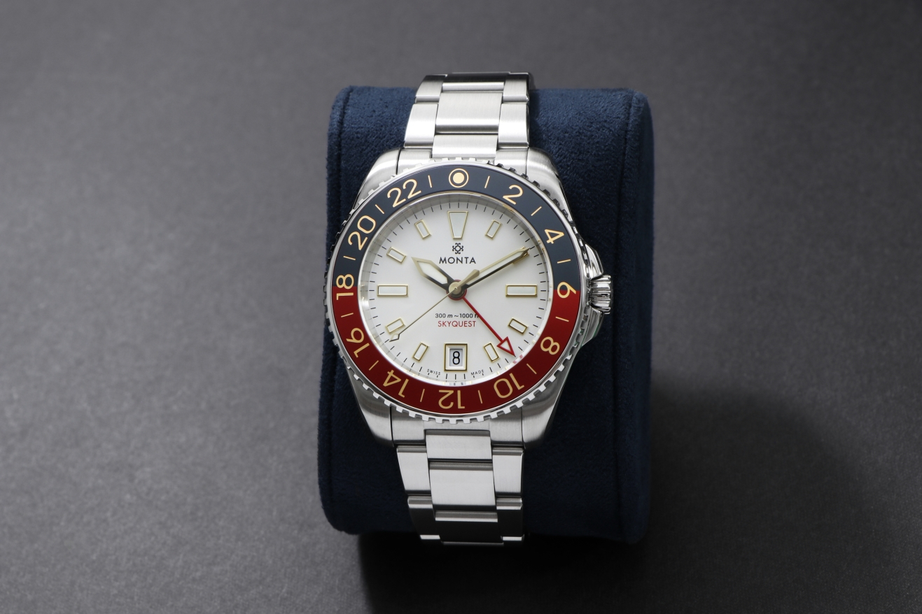 Monta Skyquest GMT Opalin Gilt Limited Edition