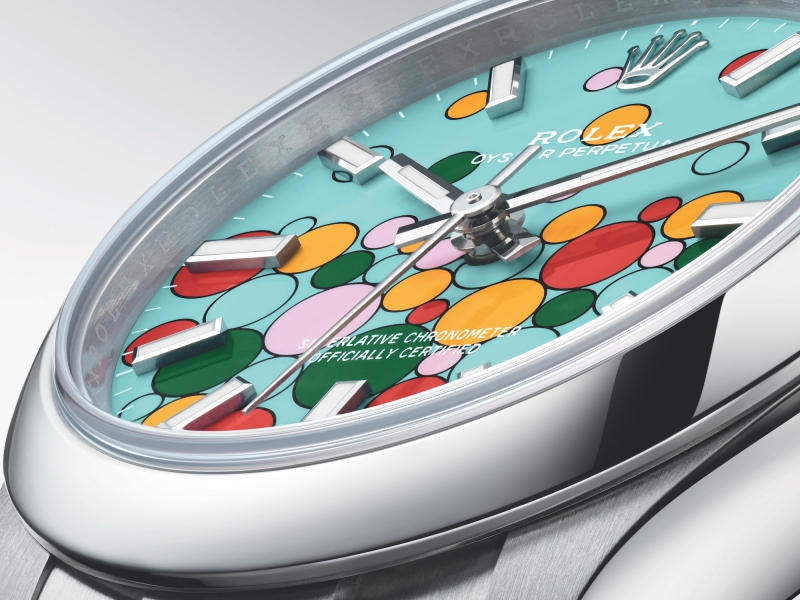 Oyster Perpetual Celebration Motif "Bubbles" | Professional Watches