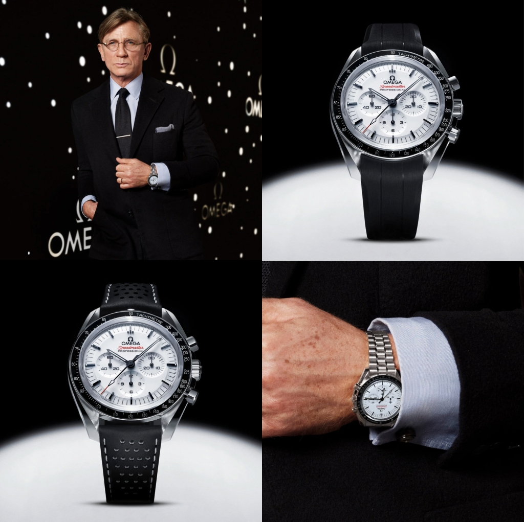 Omega Speedmaster Moonwatch Professional White Dial "Daniel Craig ...